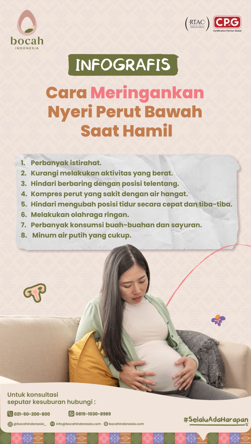6 Penyebab Nyeri Perut Bawah Saat Hamil dan Cara Mengatasinya